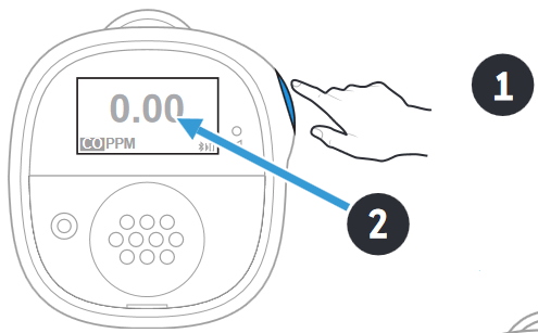 Honeywell BW Solo - Portable Single Gas Detector Quick Reference Guide | ManualsLib