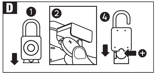 Master Lock 4400EURENT, 4401EURLHENT - Bluetooth Padlock Manual ...