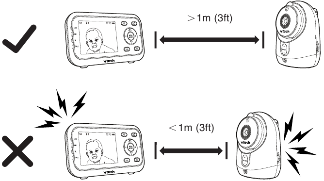 VTech VM3211 - Accessory Baby Unit Manual | ManualsLib