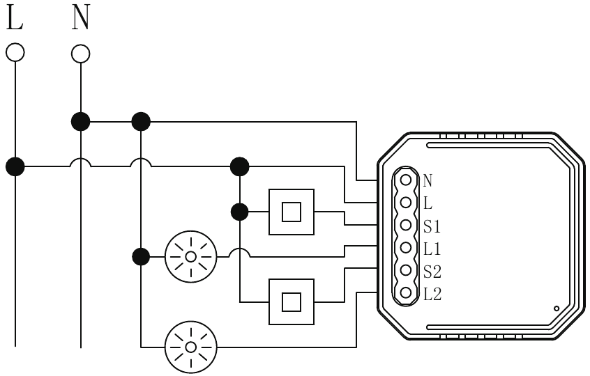 TUYA QS-WIFI-S04-2C - 2 Gang Wi-Fi Switch Module Manual | ManualsLib