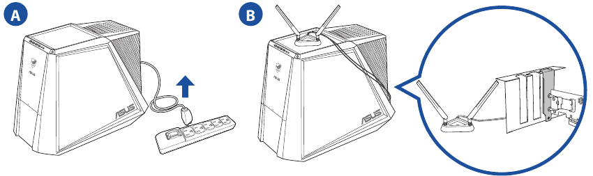 ASUS PCE-AX58BT - AX3000 Dual-Band PCIe Wi-Fi Adapter Quick Start ...