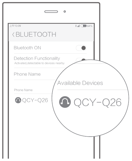 QCY Q26 - Bluetooth Headset Manual | ManualsLib