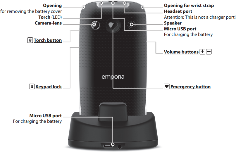 Emporia Euphoria V50 - Mobile Phone Manual | ManualsLib