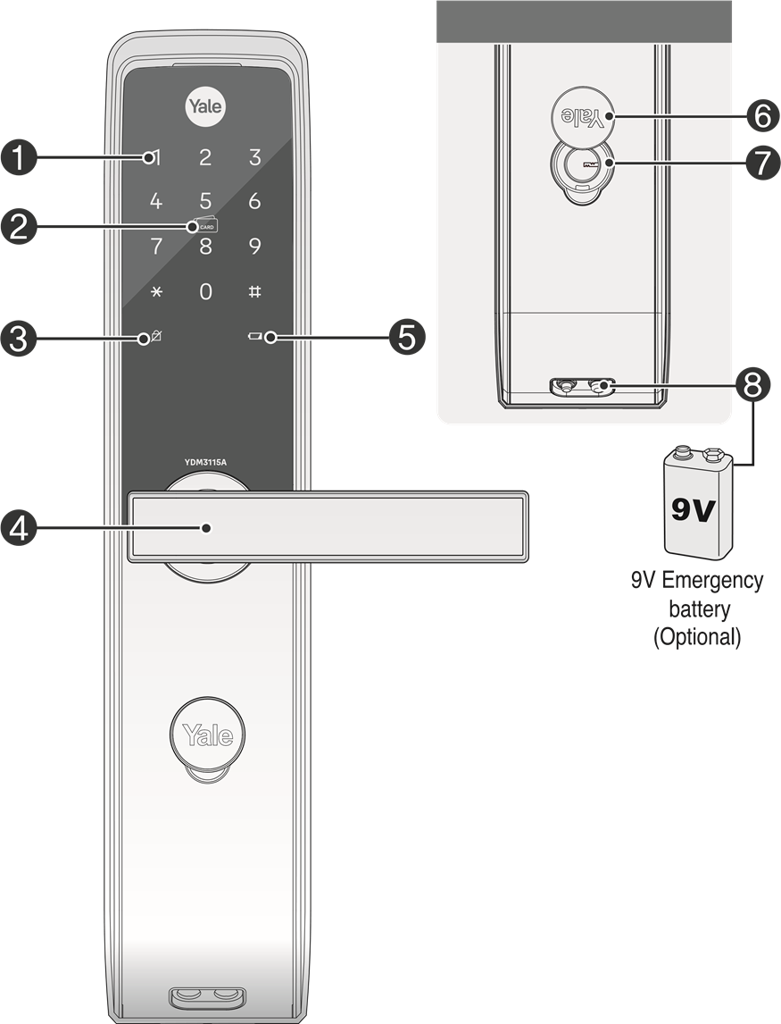 ASSA ABLOY Yale YDM3115A - Door Lock User Guide | ManualsLib