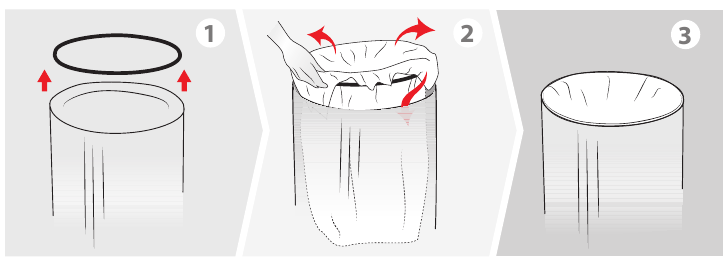 iTouchless MT13RB/W MT08RB/W 8/13 Gal Round Sensor Trash Can Manual ...