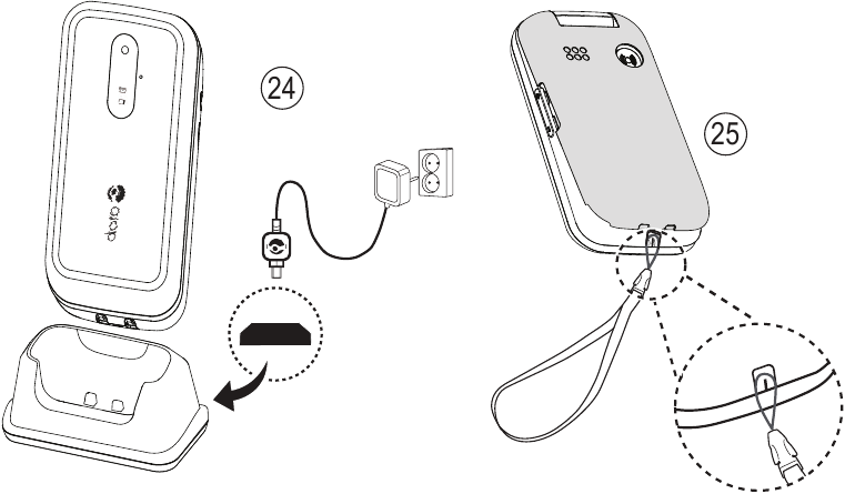 Doro 6620 - Stylish flip phone with HD Voice Quick Start | ManualsLib