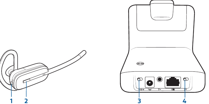 Plantronics CS540-XD - Wireless Headset System Quick Start Guide ...