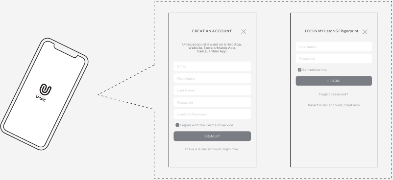 U-Tec Ultraloq LATCH 5 FINGERPRINT - Smart Lock User Guide | ManualsLib
