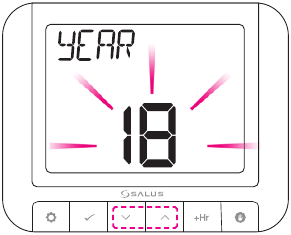Salus Controls RT520, RT520TX, RT520RF - Thermostat Quick Guide ...
