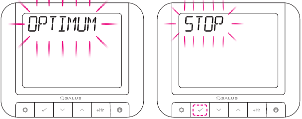 Salus Controls RT520, RT520TX, RT520RF - Thermostat Quick Guide ...