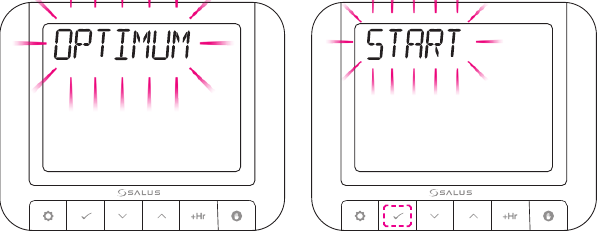 Salus Controls RT520, RT520TX, RT520RF - Thermostat Quick Guide ...