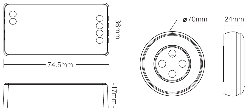 MiBoxer FUT039SA - Rgb+Cct Led Controller Kits Manual | ManualsLib