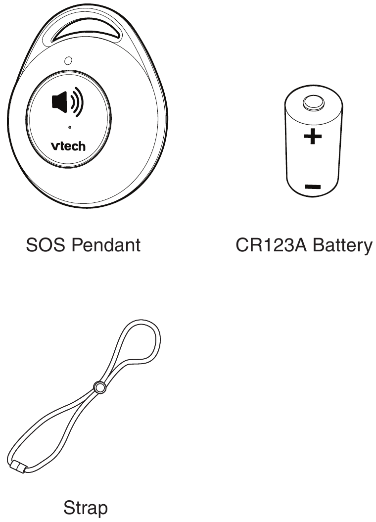 VTech VSMART VS015 - SOS Pendant Manual | ManualsLib