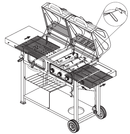 RevoAce GBC1793W Charcoal Barbecue Grill Manual | ManualsLib