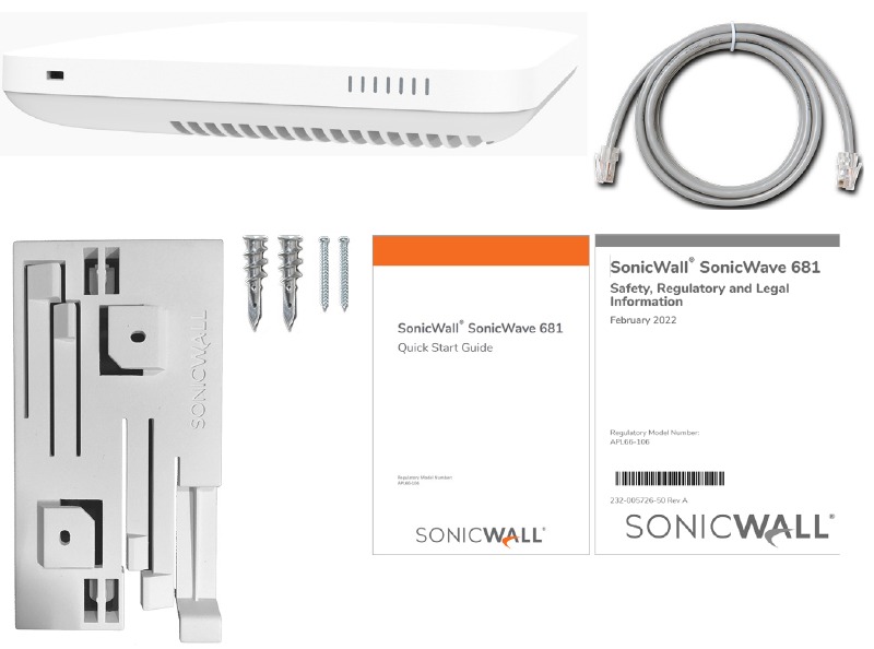 SonicWALL SonicWave 681 - Wireless Access Point Quick Start Guide | ManualsLib