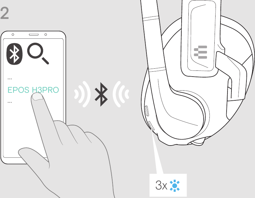 EPOS H3PRO Hybrid - Wireless Gaming Headset Quick Guide | ManualsLib