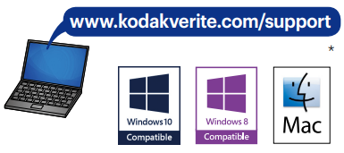 Kodak Verite Craft 6 Craft Printer Quick Start Guide | ManualsLib