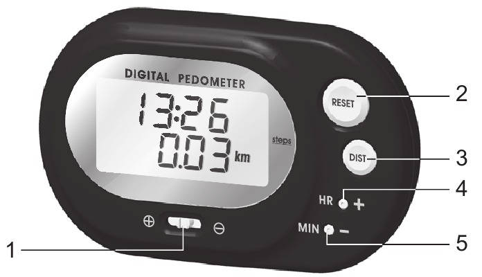Oregon Scientific PE320 - Digital Pedometer User Manual | ManualsLib