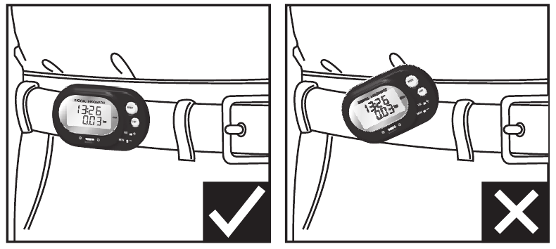 Oregon Scientific PE320 - Digital Pedometer User Manual | ManualsLib