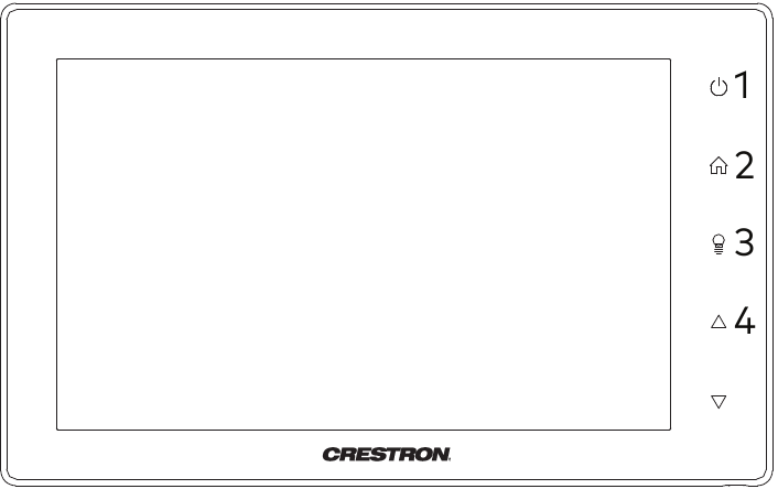 Crestron TSW-560, TSW-760, TSW-1060 - Touch Screen Quick Start Guide | ManualsLib