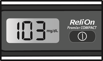 ReliOn Premier Compact GM505VAA - Blood Glucose Monitoring System ...