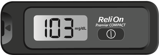 ReliOn Premier Compact GM505VAA - Blood Glucose Monitoring System ...