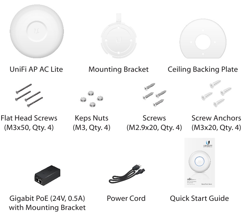 Ubiquiti UniFi AP AC LITE (UAP-AC-LITE) Quick Start Guide | ManualsLib