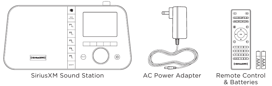 SiriusXM TTR3 - Sound Station Quick Start Guide | ManualsLib