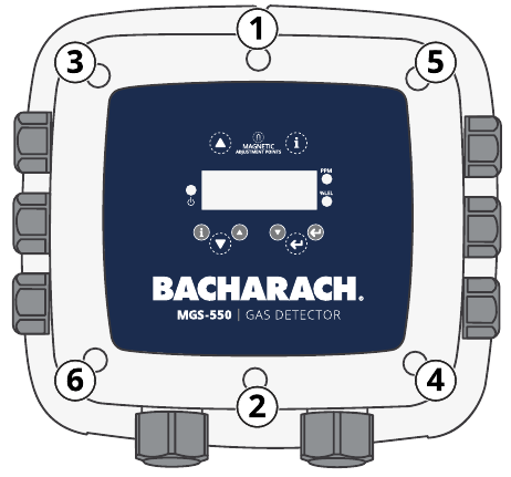 Bacharach MGS-550 - Dual Sensor Gas Detector Quick Start Guide | ManualsLib