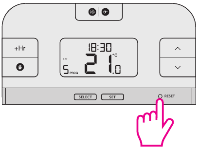 Salus Controls RT510+, RT510TX+, RT510RF+ Thermostat Quick Guide ...