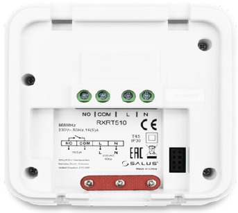 Salus Controls RT510+, RT510TX+, RT510RF+ Thermostat Quick Guide ...
