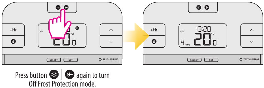 Salus Controls RT510+, RT510TX+, RT510RF+ Thermostat Quick Guide ...