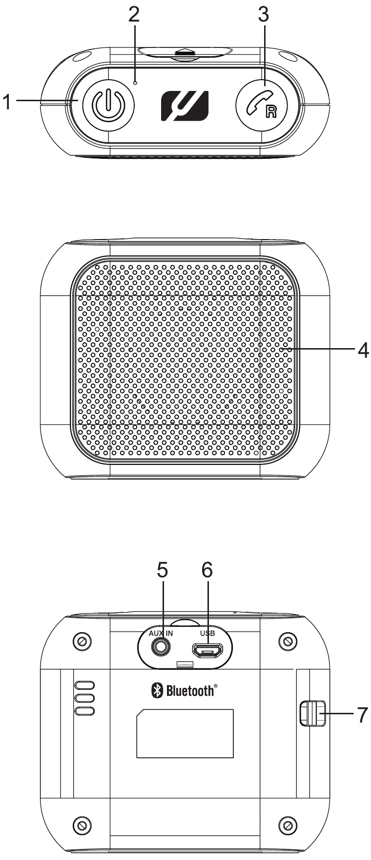 Muse M-312 BT / BTW / BTR / BTB / BTG - Wireless Portable Bluetooth ...