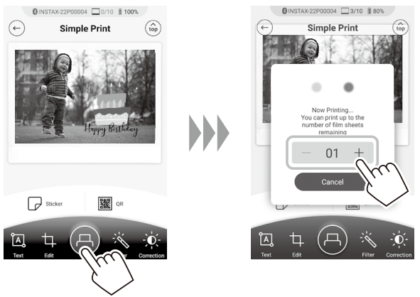 Fujifilm INSTAX Link WIDE Smartphone Printer Manual | ManualsLib