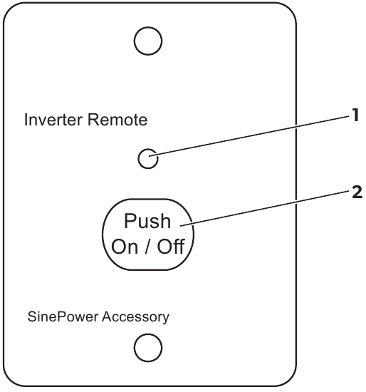 Dometic SINEPOWER MCR9 - Standard Inverter Remote Control Manual ...