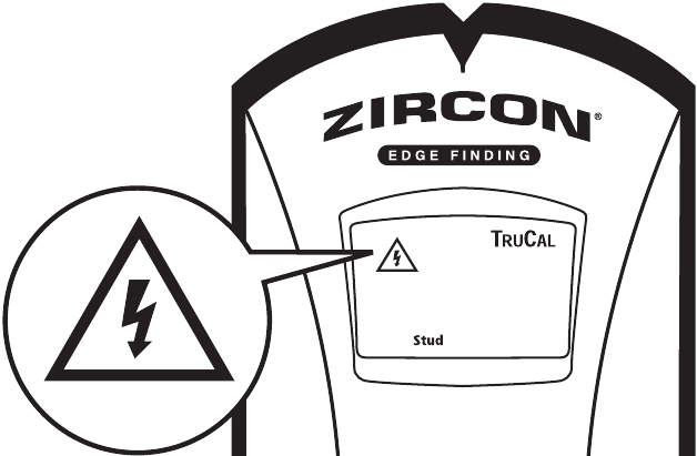 Zircon StudSensor e50 - Stud Finder Manual | ManualsLib