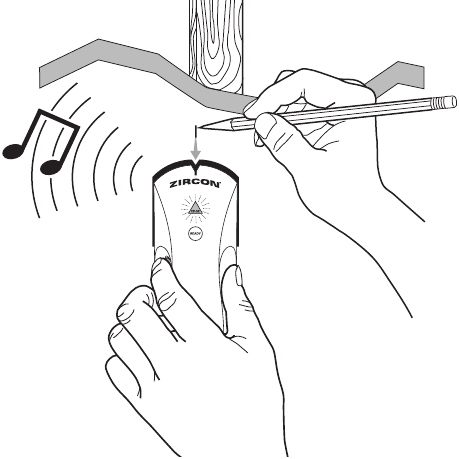 Zircon StudSensor EDGE - Stud Finder Manual | ManualsLib