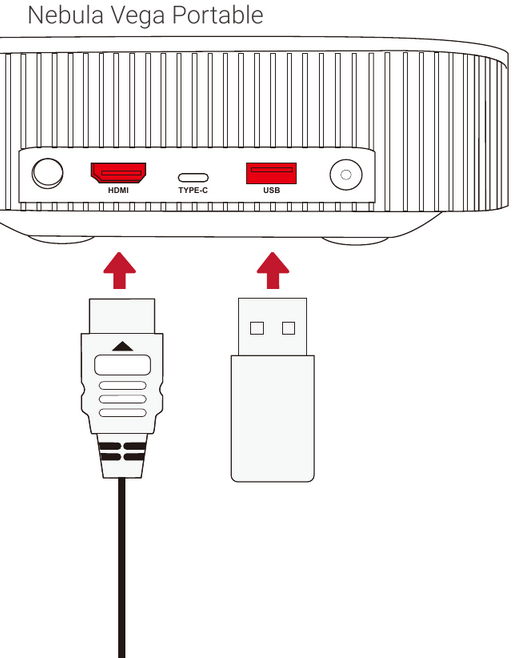 Anker Nebula Vega, Nebula Vega Portable - Projector Quick Start Guide | ManualsLib