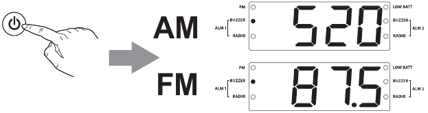 Timex T231Y AM/FM Clock Radio Manual | ManualsLib