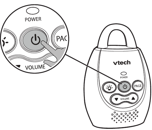 VTech DM221 and DM221-2 - Digital Audio Monitors Manual | ManualsLib