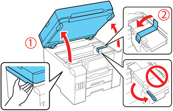 Epson EcoTank ET-5850U - All-In-One ET Serie Start Guide | ManualsLib
