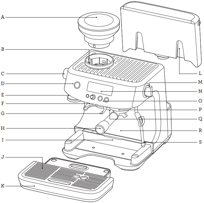 Breville Barista Pro Espresso Machine Manual | ManualsLib