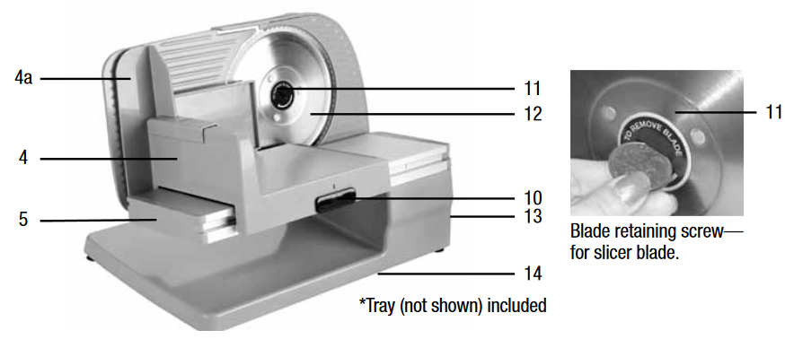 Chef's Choice 6102 Electric Food Slicer Manual | ManualsLib