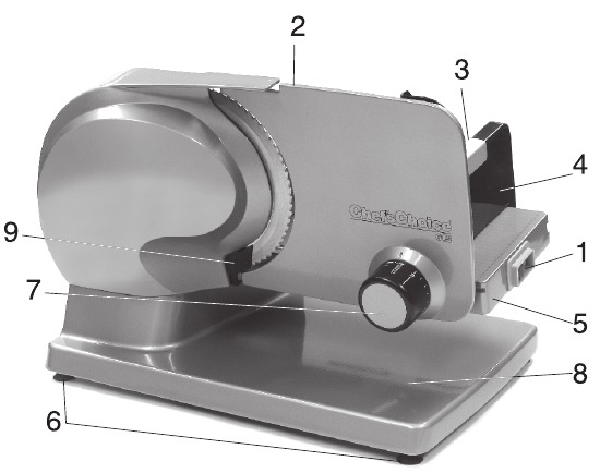 Chef's Choice 615 Premium Electric Food Slicer Manual | ManualsLib