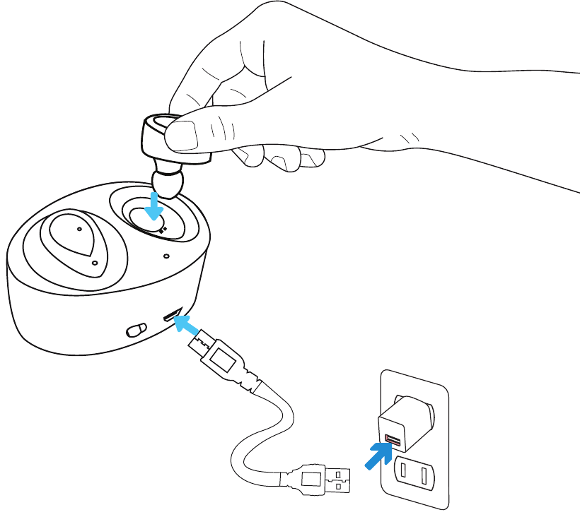 Steren AUD-7500 - Bluetooth Earphones Manual | ManualsLib