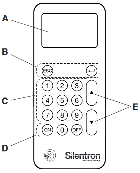 Nice Silenya Adv 7025 - LCD Keypad Manual | ManualsLib