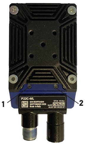Datalogic P2X Series - Industrial Smart Camera Quick Reference Guide ...