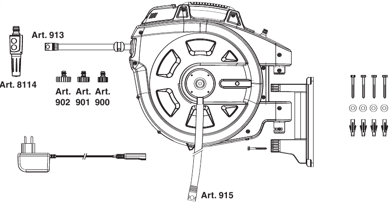 Gardena 35 Roll-Up Automatic Li-Ion Manual | ManualsLib