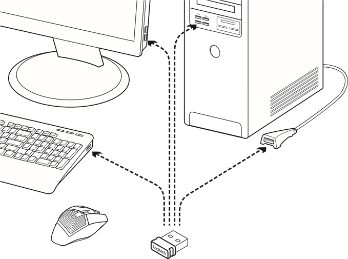 Logitech G602 - Wireless Gaming Mouse Setup Guide | ManualsLib