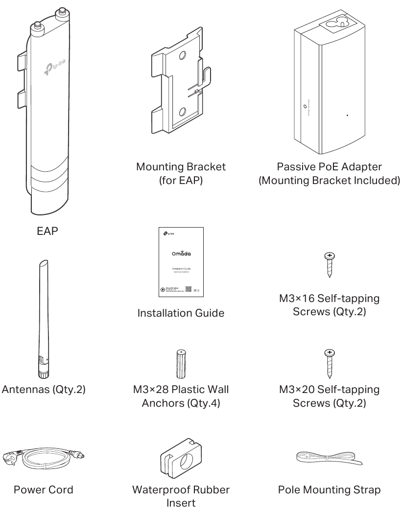 TP-Link Omada EAP225 - Indoor/Outdoor Access Point Quick Installation ...